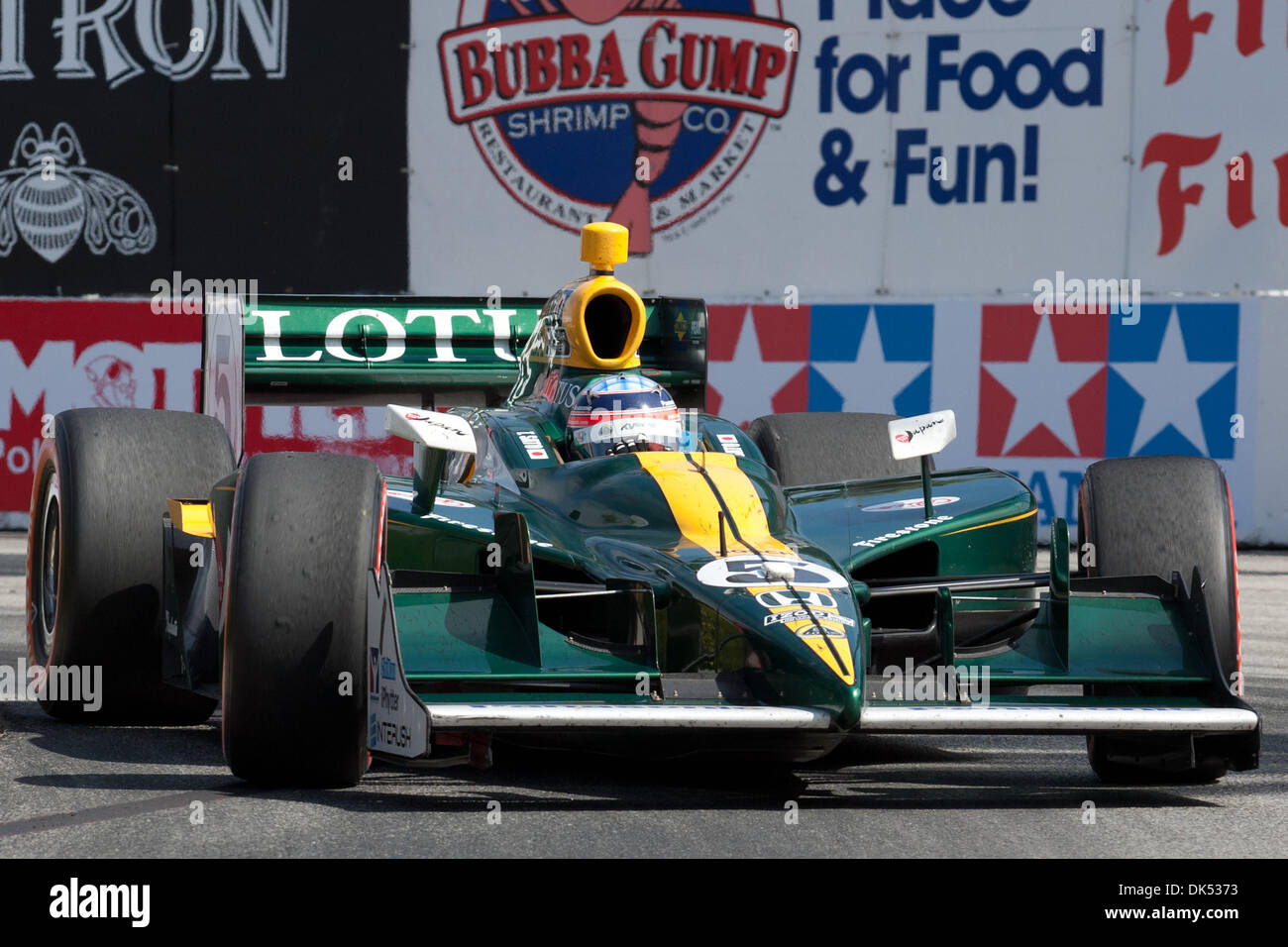 Apr. 17, 2011 - Long Beach, California, U.S - Takuma Sato driver of the ...