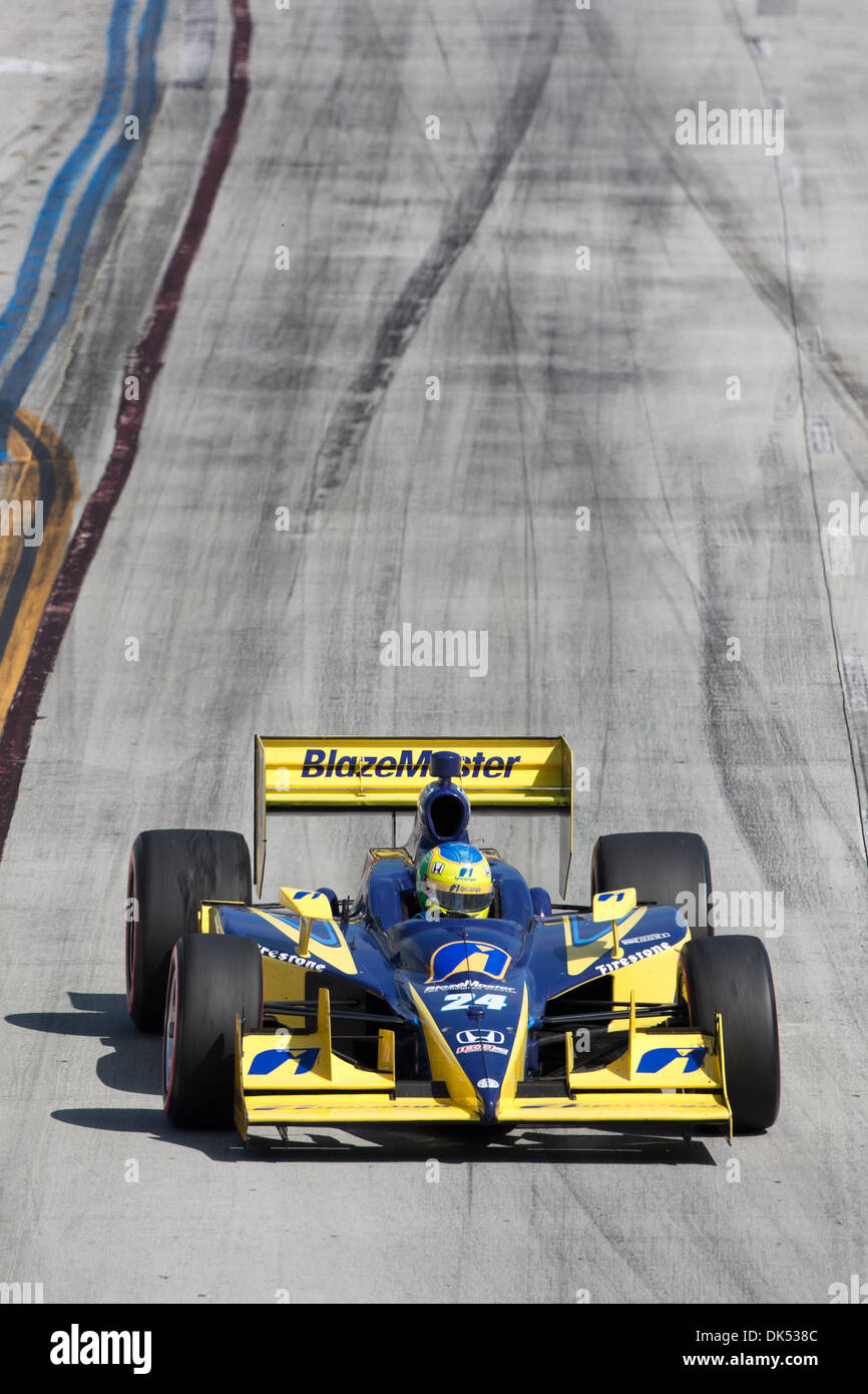 Apr. 17, 2011 - Long Beach, California, U.S - Ana Beatriz driver of the ...