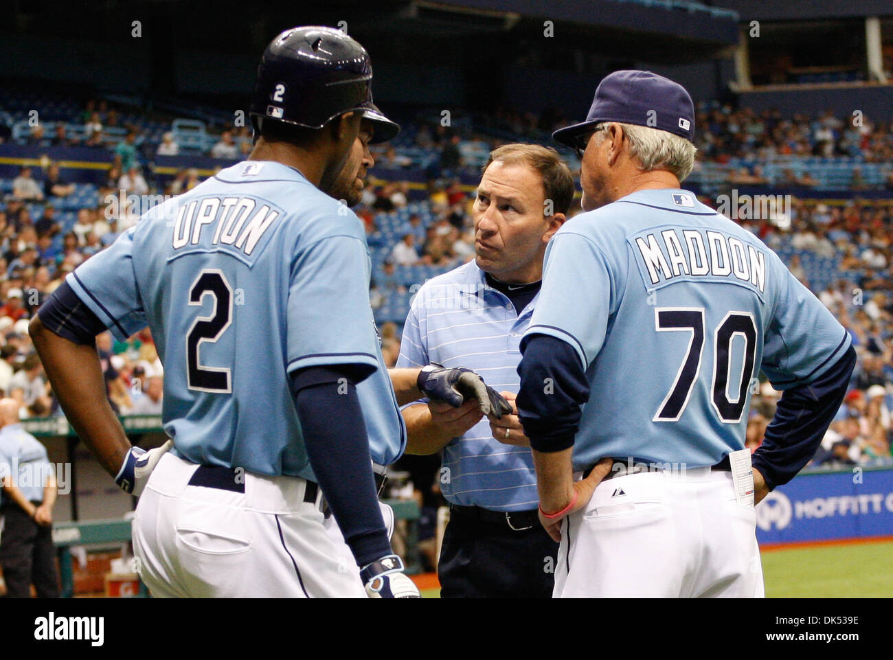 Apr. 17, 2011 - St.Petersburg, Florida, U.S - Tampa Bay Rays left ...