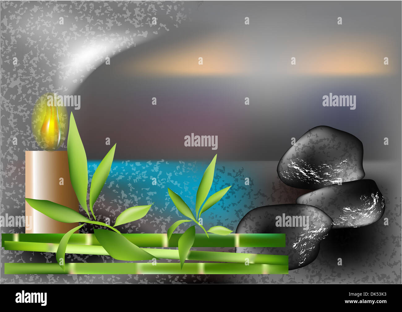 abstract spa background with stone Stock Photo - Alamy