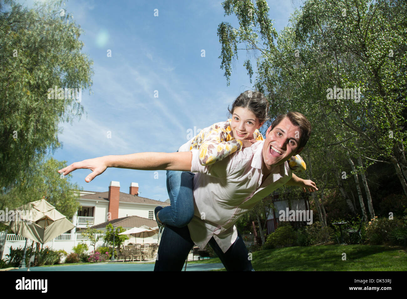 Older sister younger brother hi-res stock photography and images - Alamy