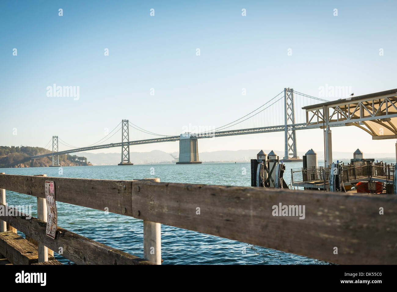 The Bay Bridge to Treasure Island in San Francisco, California, as seen ...
