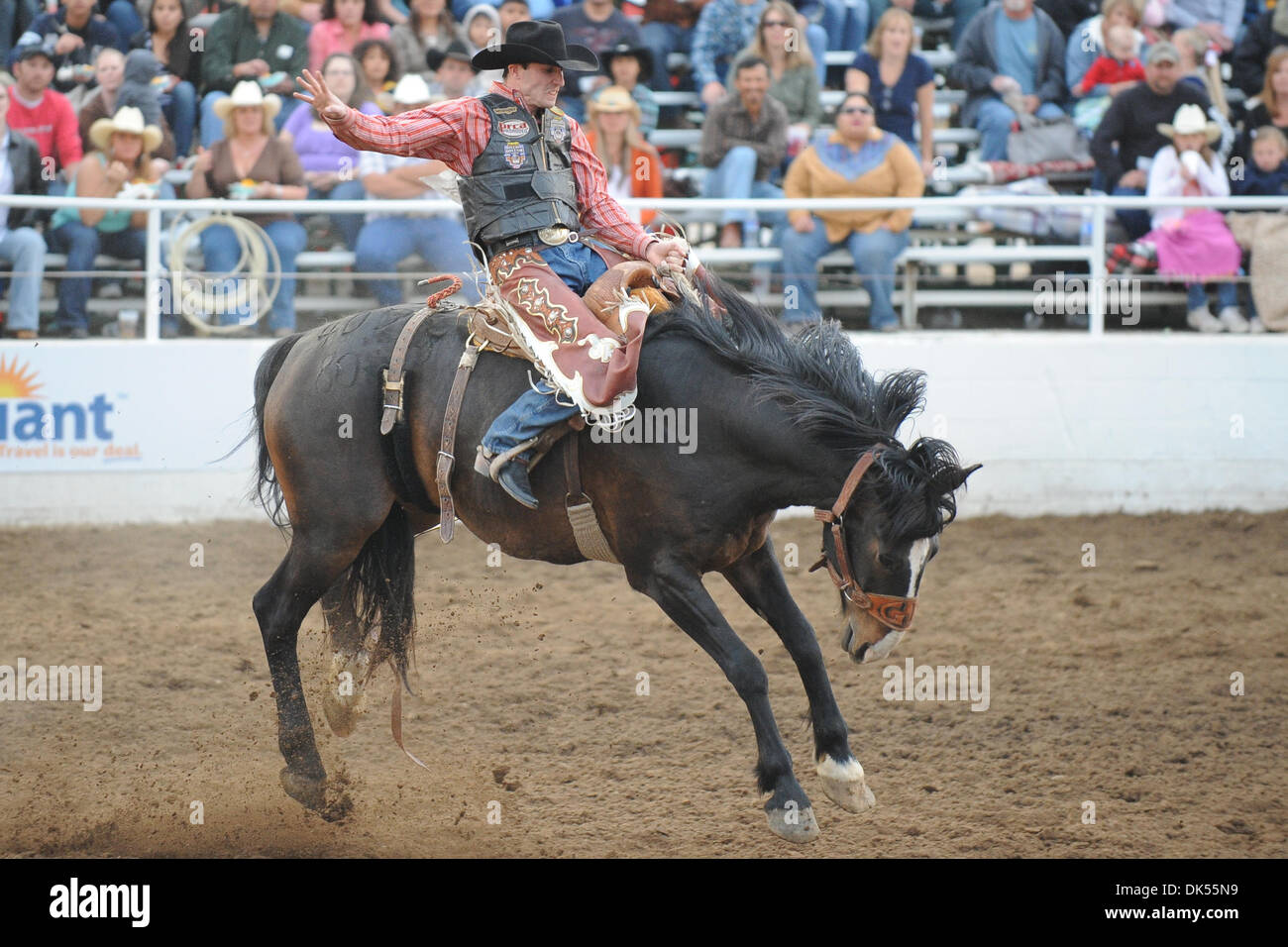 Apr. 22, 2011 - Clovis, California, U.S - Justin Berg of Marwayne, AB ...