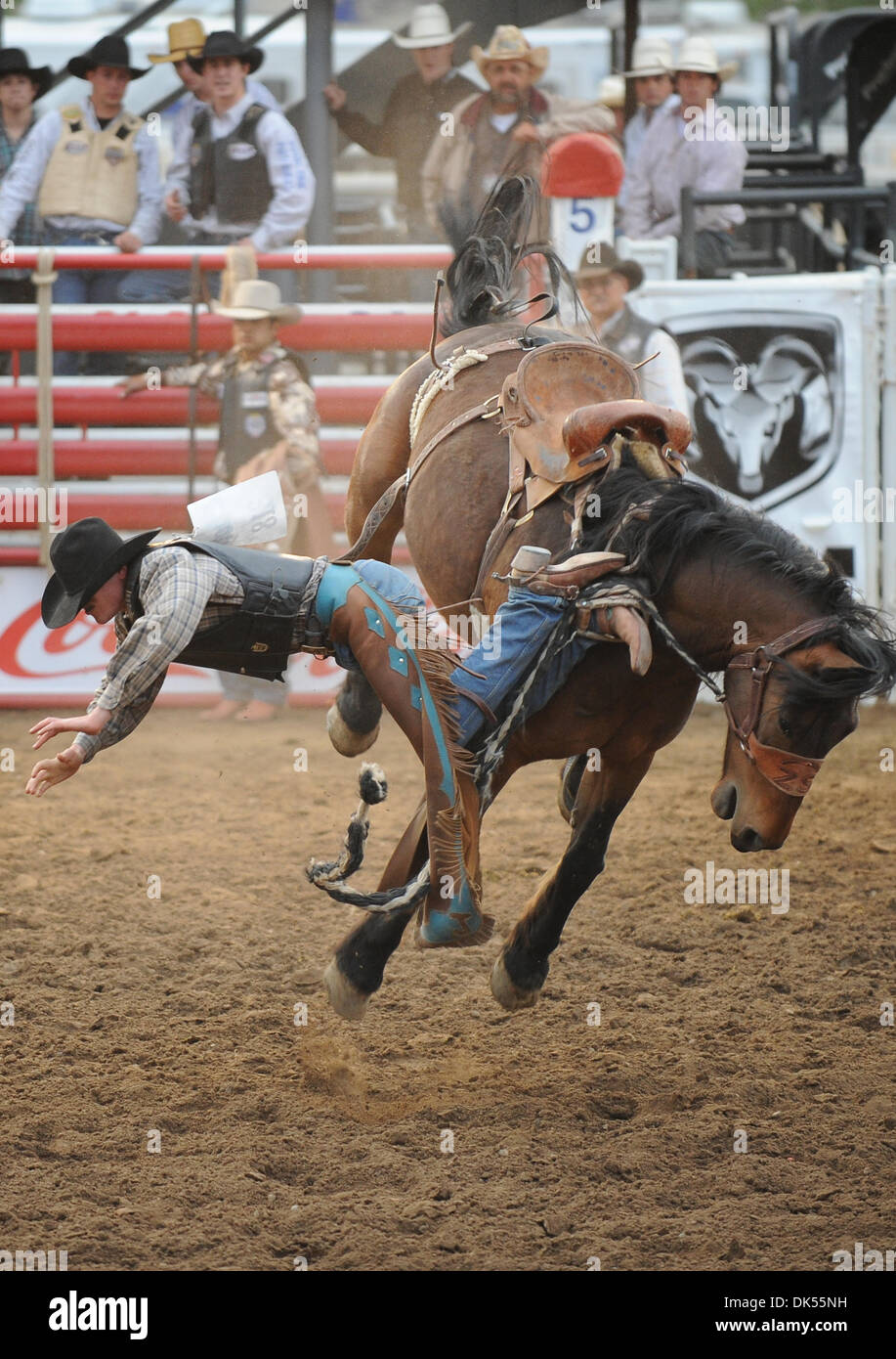 Apr. 22, 2011 - Clovis, California, U.S - Jacob Nebeker of Battle ...