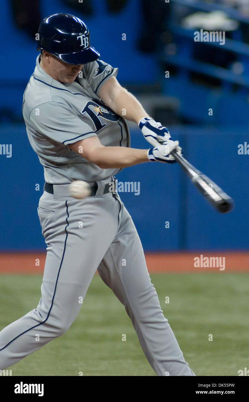 Apr. 22, 2011 - Toronto, Ontario, Canada - Tampa Bay Rays infielder ...