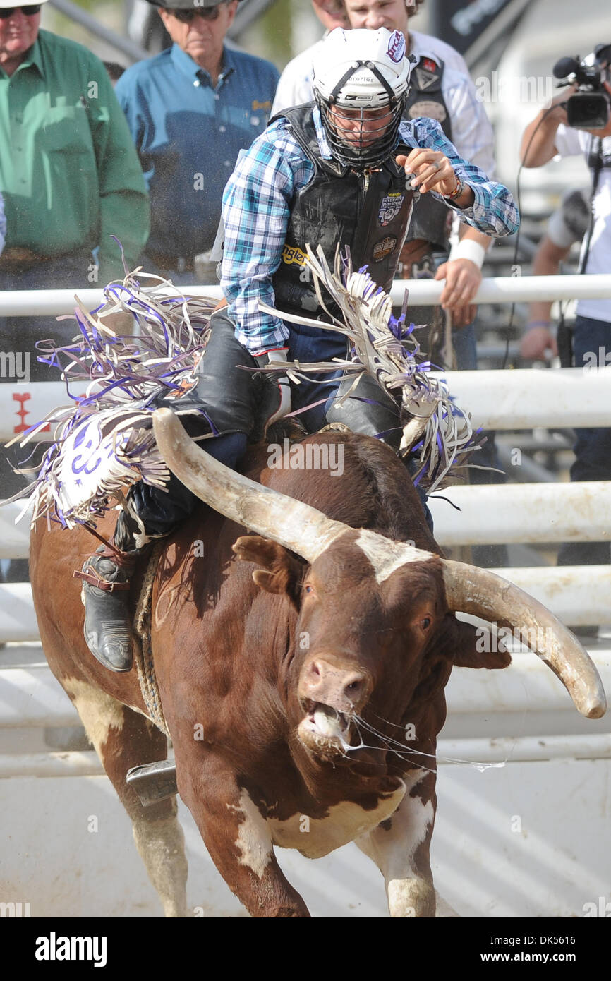 Apr. 23, 2011 - Clovis, California, U.S - Shane Proctor of Grand Coulee ...
