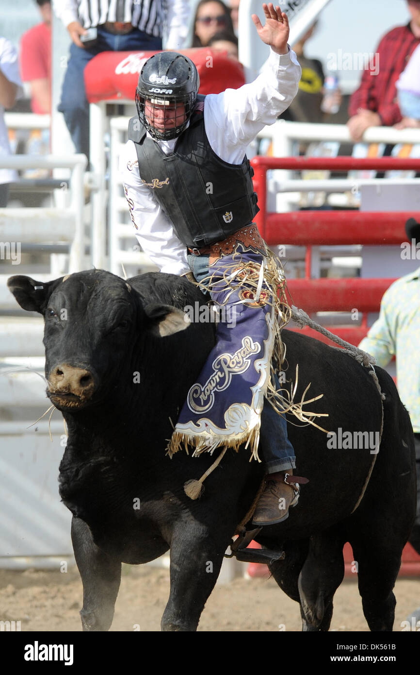 Apr. 23, 2011 - Clovis, California, U.S - Clayton Williams of Carthage ...