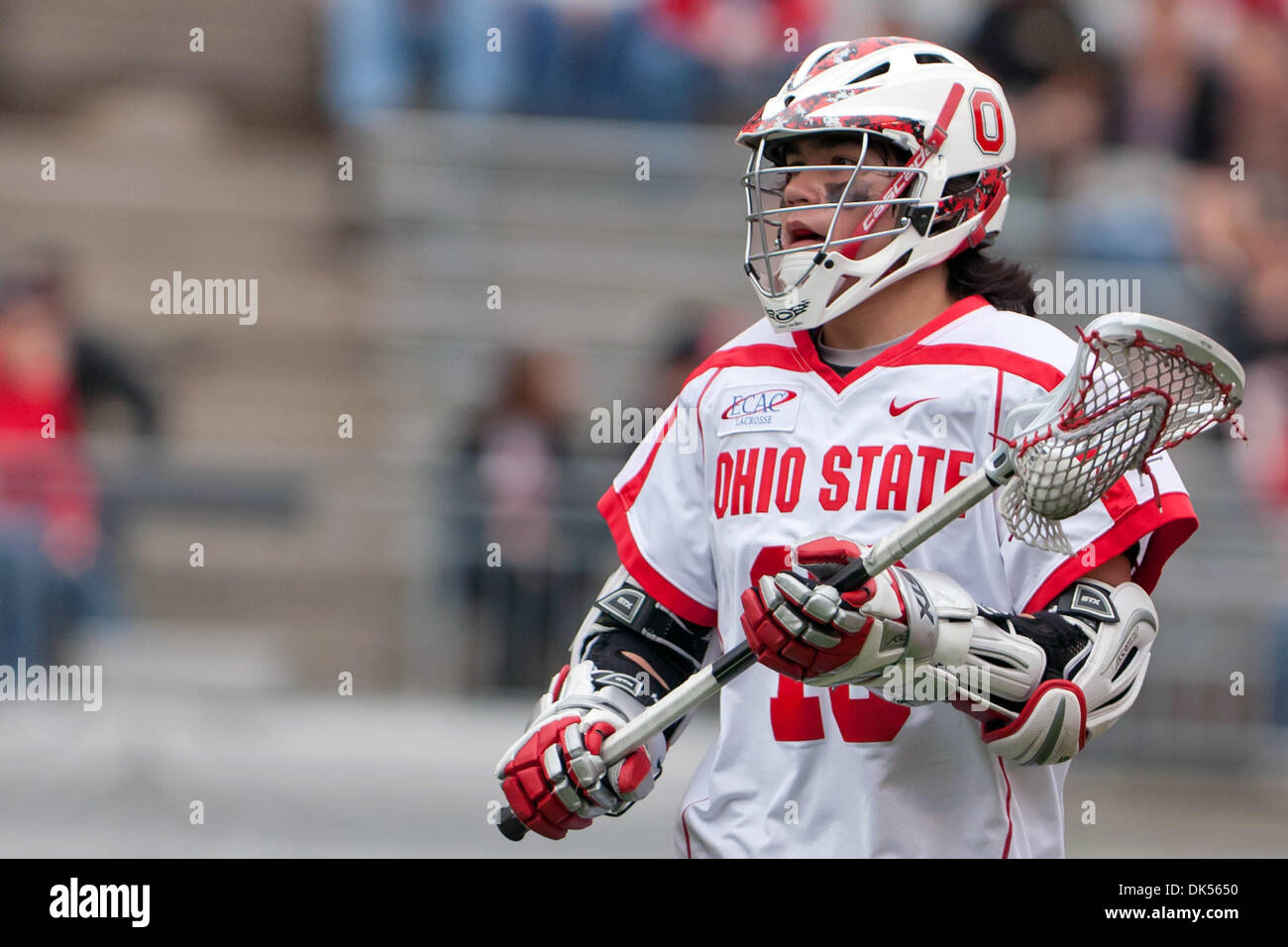 Apr. 23, 2011 - Columbus, Ohio, U.S - Ohio State Buckeyes attackman ...