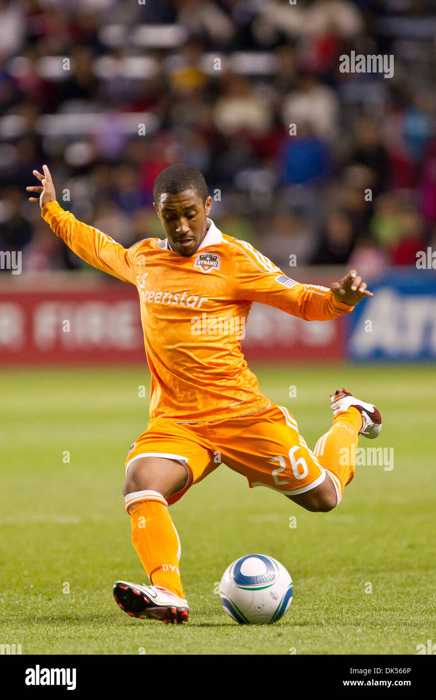 Apr. 23, 2011 - Bridgeview, Illinois, U.S - Houston Dynamo midfielder ...