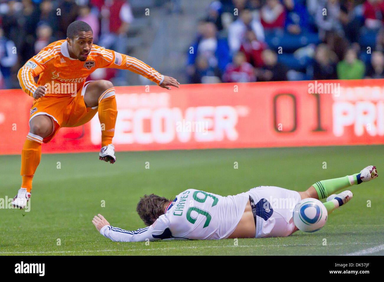 Apr. 23, 2011 - Bridgeview, Illinois, U.S - Houston Dynamo midfielder ...