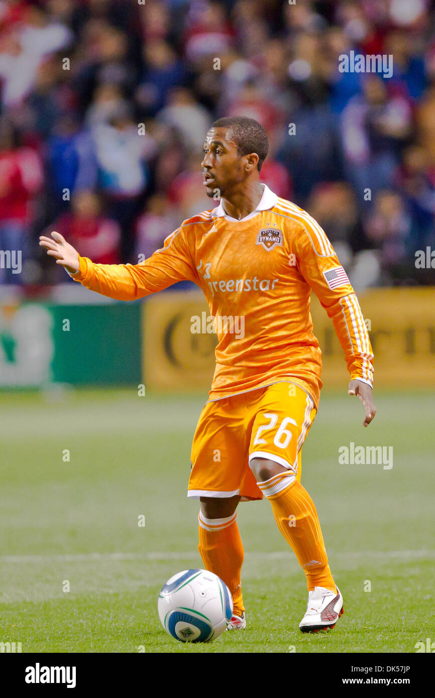 Apr. 23, 2011 - Bridgeview, Illinois, U.S - Houston Dynamo midfielder ...