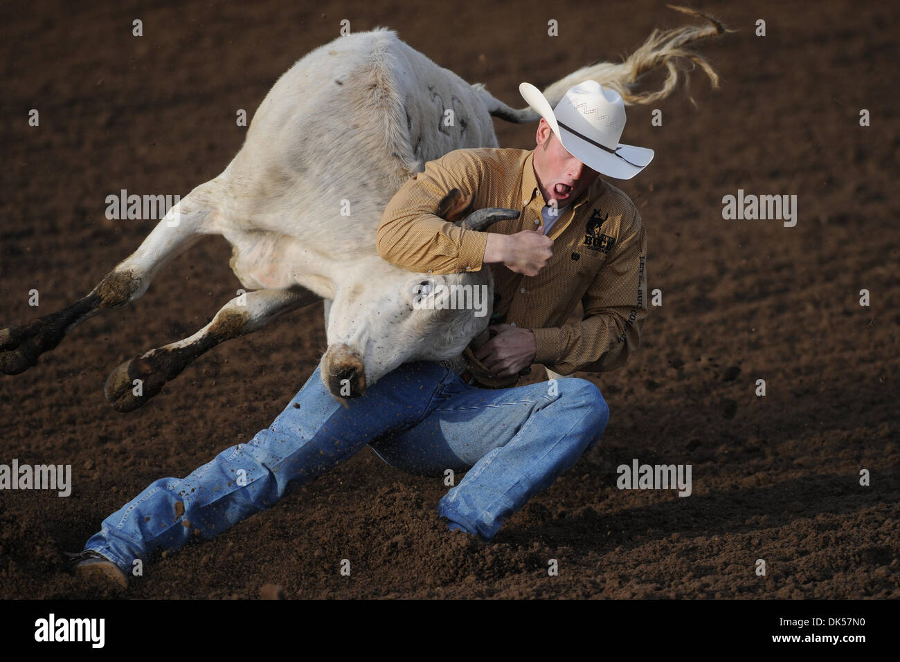 Apr. 24, 2011 - Clovis, California, U.S - Blake Knowles of Heppner, OR ...