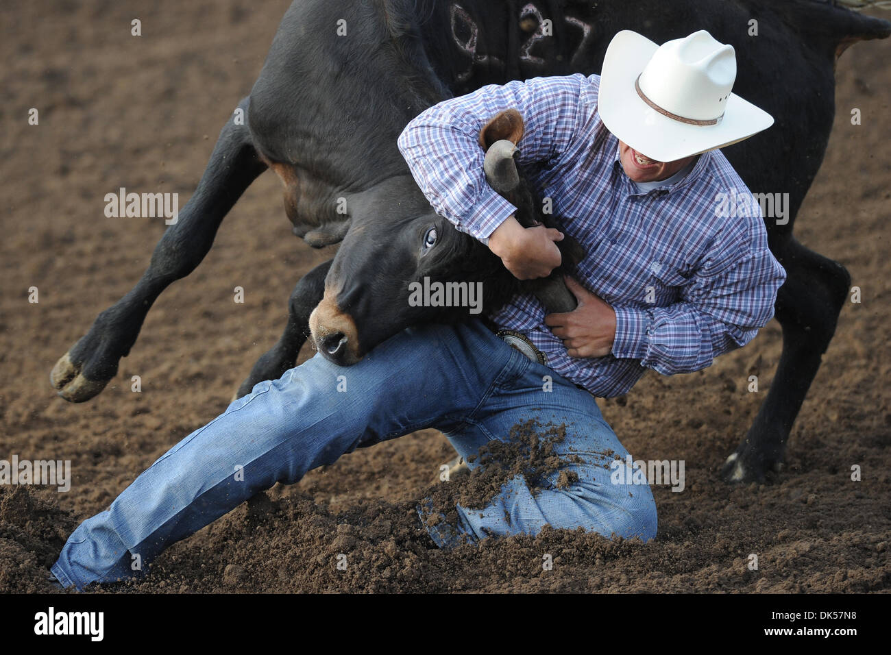 Apr. 24, 2011 - Clovis, California, U.S - Rhett Kennedy of Chowchilla ...