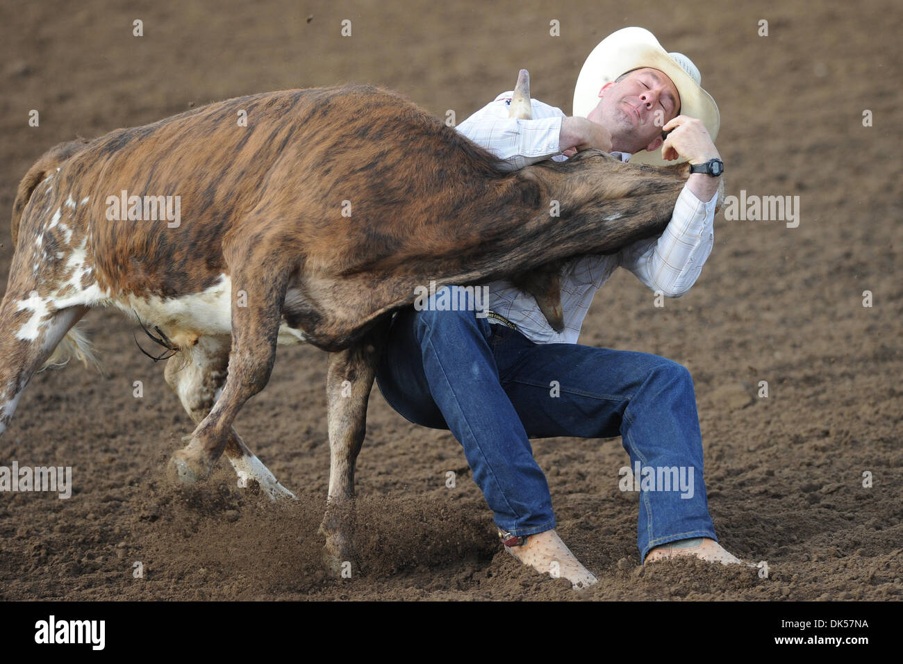 Apr. 24, 2011 - Clovis, California, U.S - Les Shepperson of Midwest, WY ...