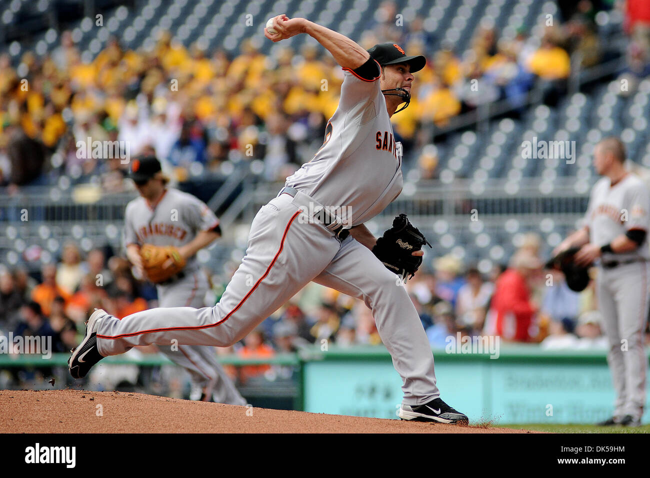April 28 2011 Pittsburgh Pennsylvannia U S San Francisco Giants