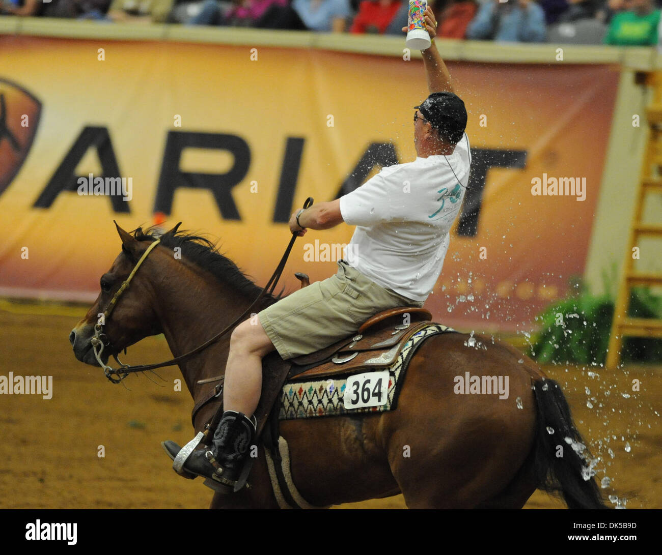 April 30, 2011 - Lexington, Kentucky, U.S. - Pete Kyle and Whizs Bronze ...
