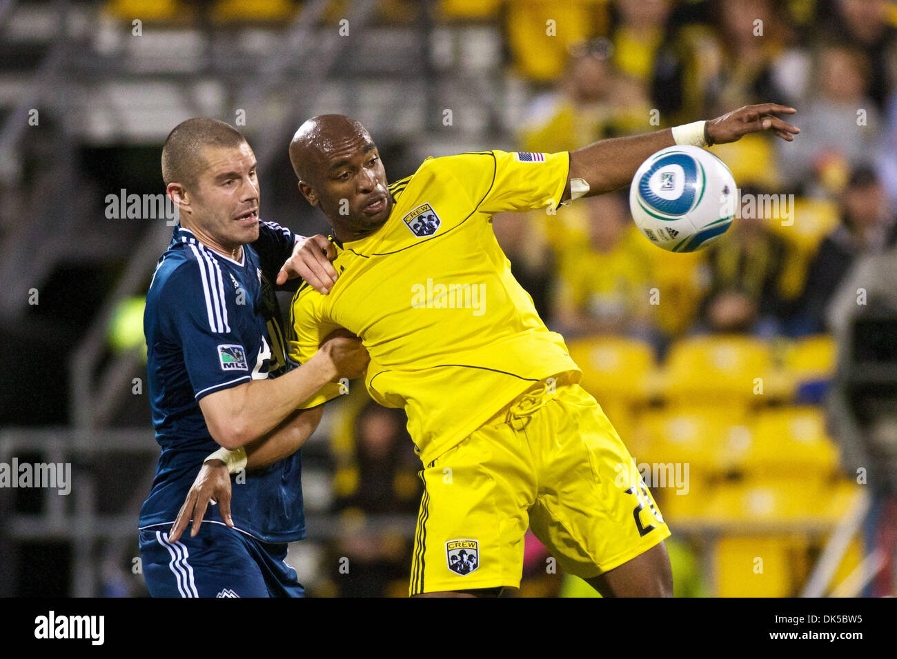 April 30, 2011 - Columbus, Ohio, U.S - Vancouver FC defender Greg ...