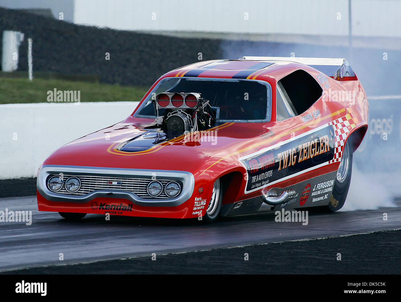 April 30, 2011 - Eagle, Idaho, United States of America - NHRA funny ...