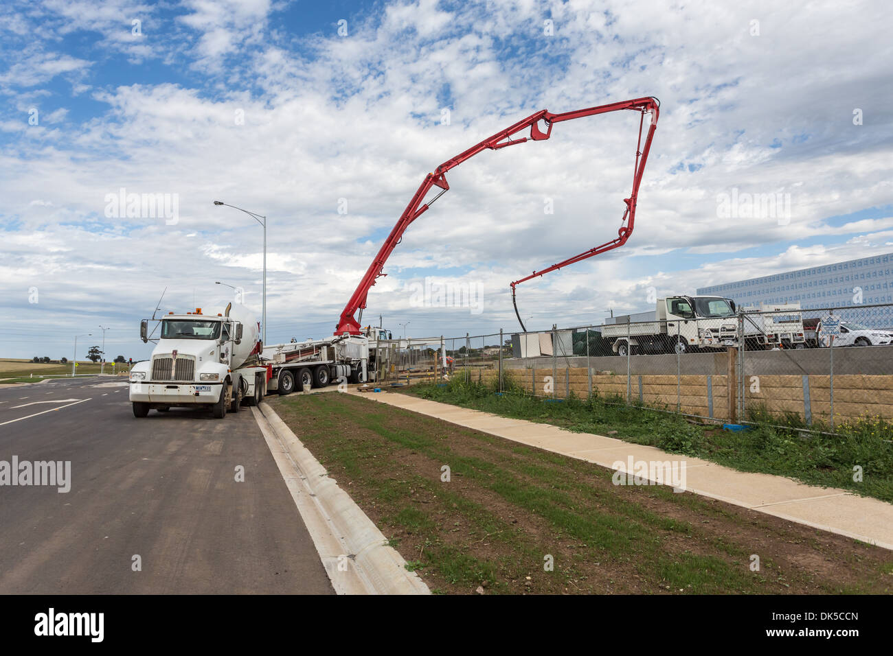 Concrete pump hi-res stock photography and images - Alamy
