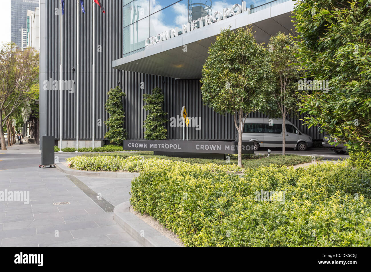 Crown Metropol hotel entrance, Melbourne, australia Stock Photo - Alamy