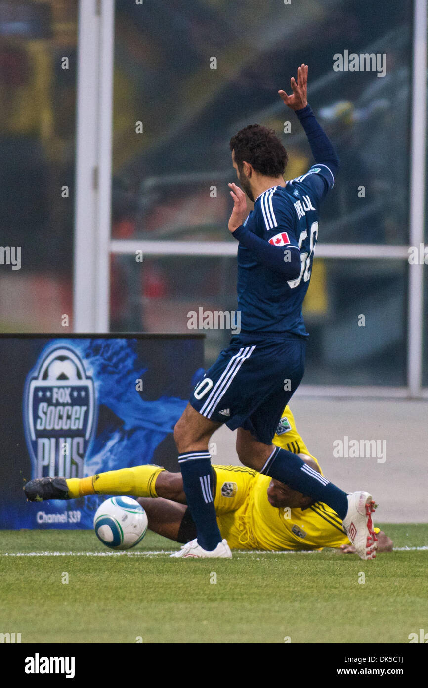 April 30, 2011 - Columbus, Ohio, U.S - Columbus Crew forward Emilio ...