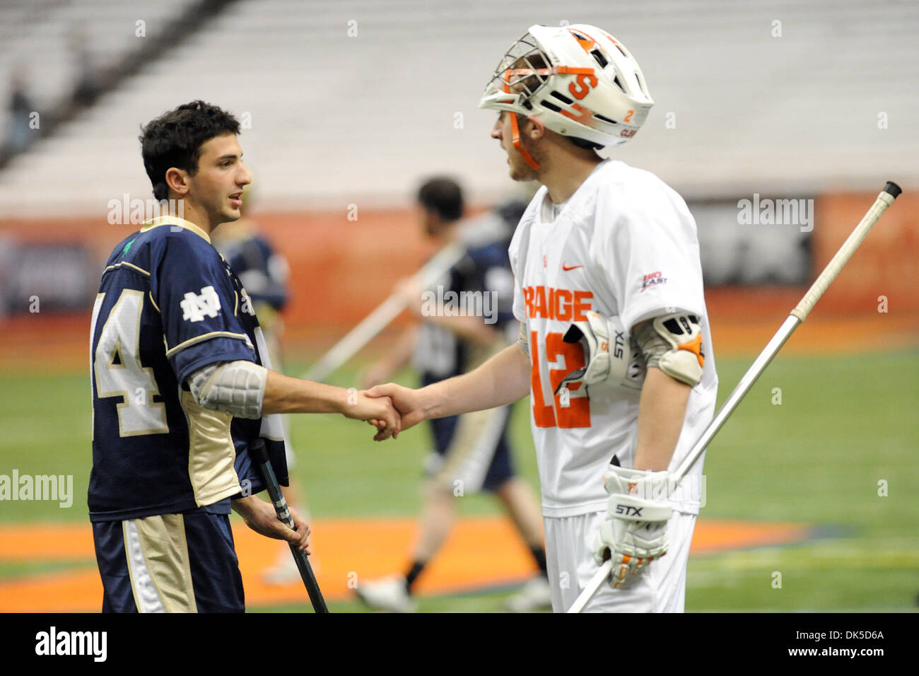 May 1, 2011 - Syracuse, New York, U.S - Notre Dame Fighting Irish ...