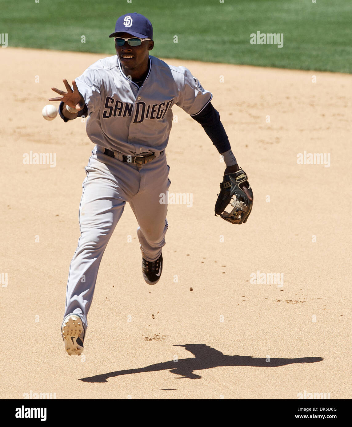 May 1, 2011 - Los Angeles, California, U.S. - San Diego Padres second ...