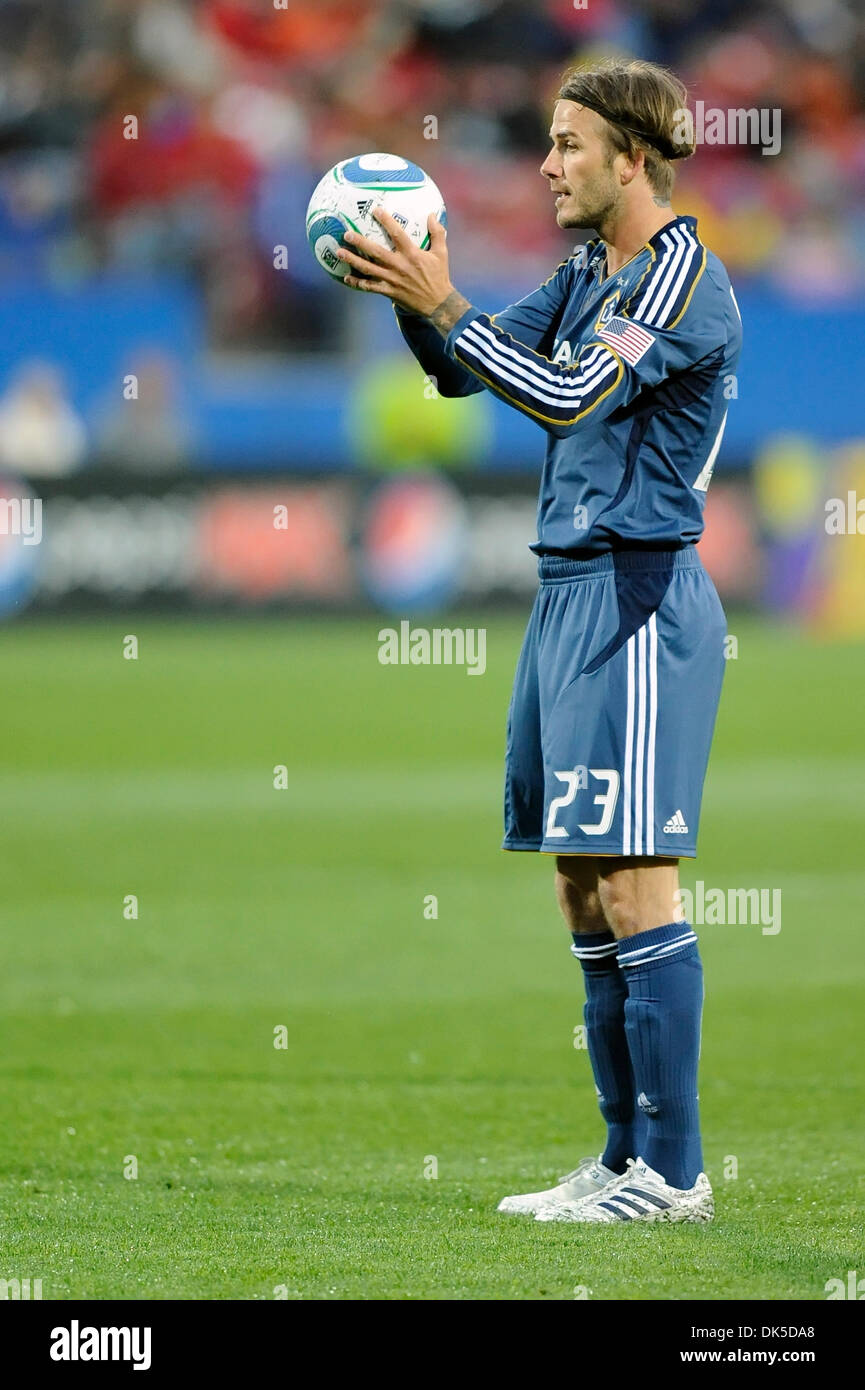 May 1, 2011 - Frisco, Texas, U.S - LA Galaxy midfielder David Beckham ...