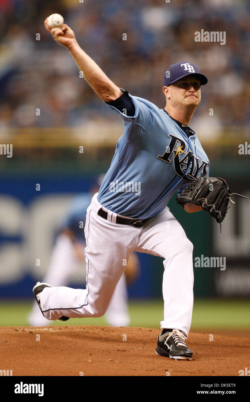 May 1, 2011 - St.Petersburg, Florida, U.S - Tampa Bay Rays Pitcher Alex ...