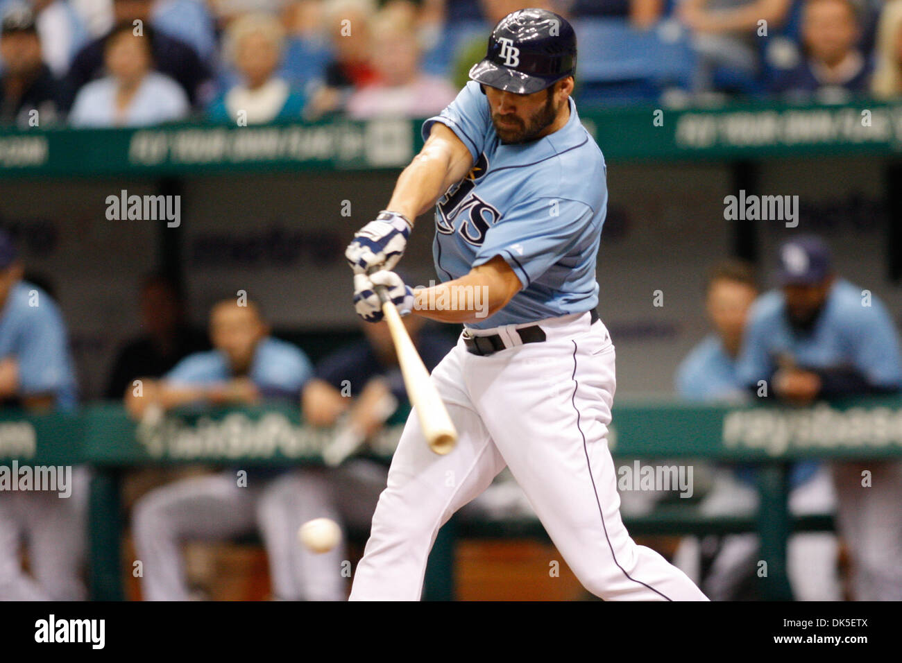 May 1, 2011 - St.Petersburg, Florida, U.S - Tampa Bay Rays left fielder ...