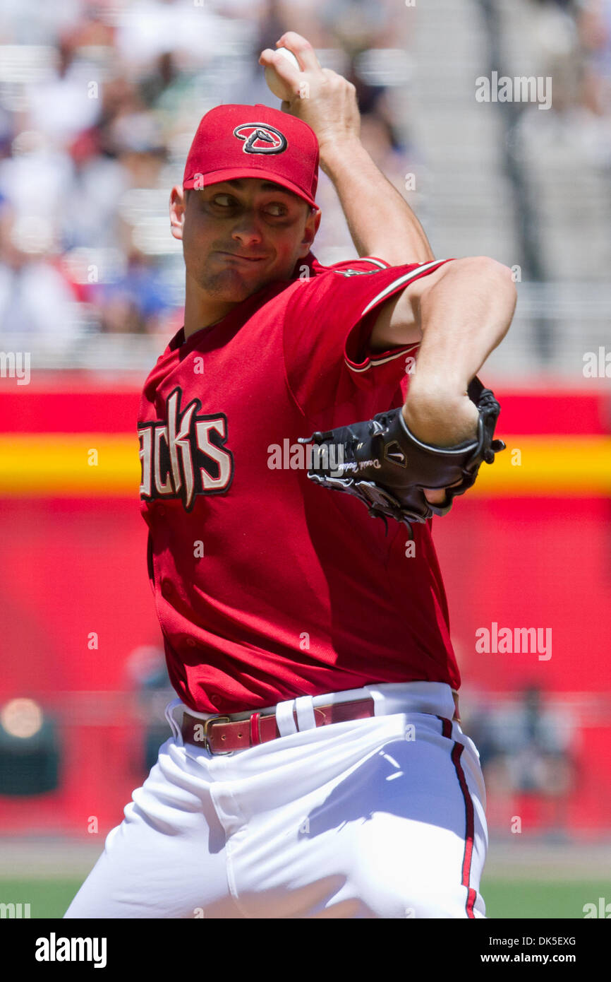 May 1, 2011 - Phoenix, Arizona, U.S - Arizona Diamondbacks starting ...