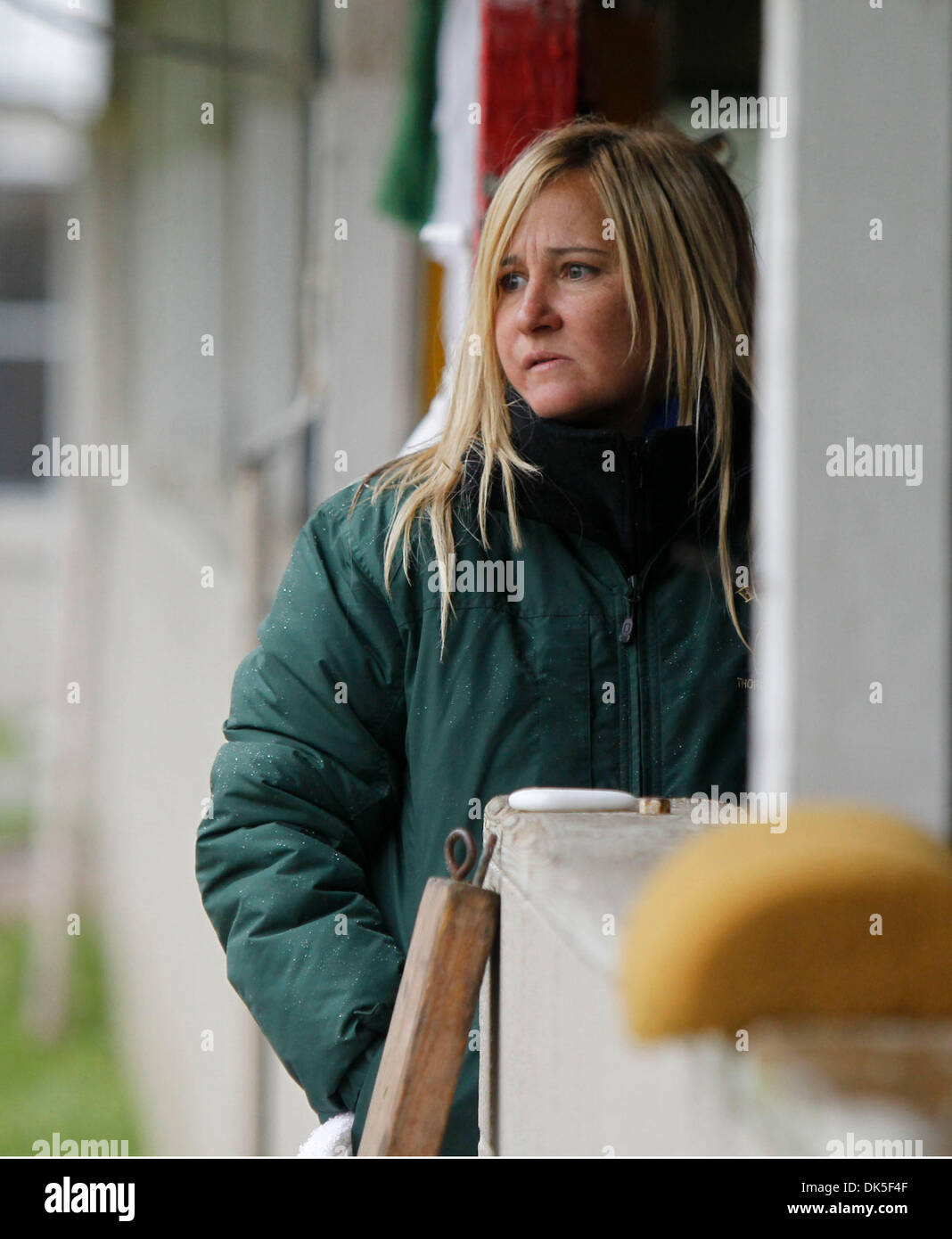 May 3, 2011 - Louisville, KY, USA - Mucho Macho Man trainer Katherine ...