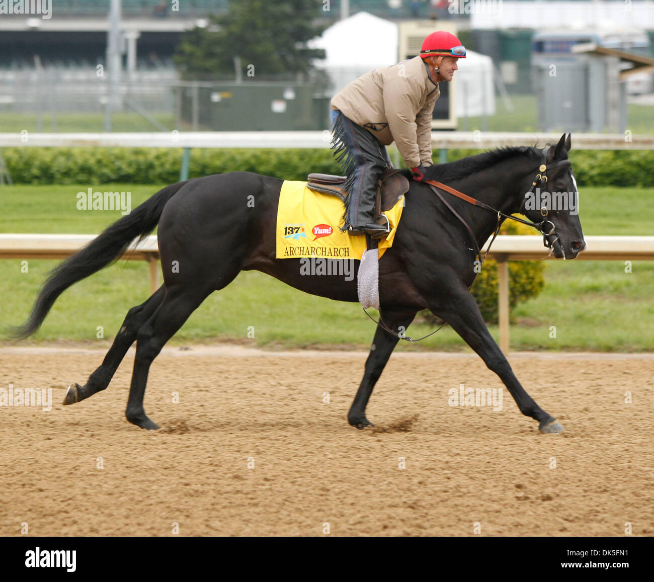May 4, 2011 - Louisville, KY, USA - Archarcharch with Jon Court up ...