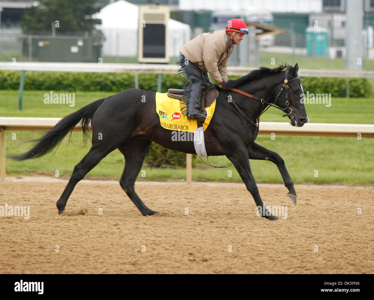 May 4, 2011 - Louisville, KY, USA - Archarcharch with Jon Court up ...
