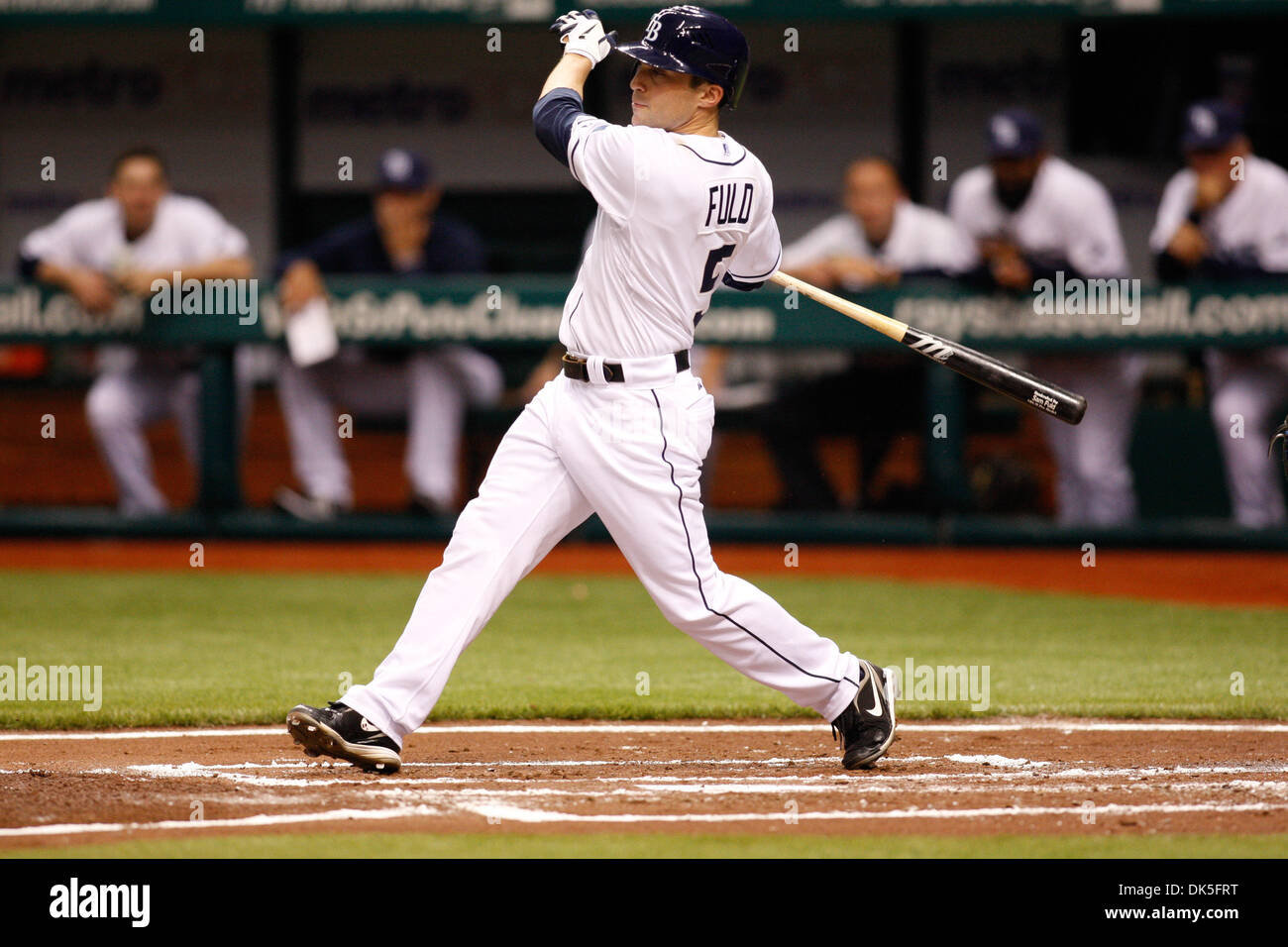 May 4, 2011 - St.Petersburg, Florida, U.S - Tampa Bay Rays left fielder ...