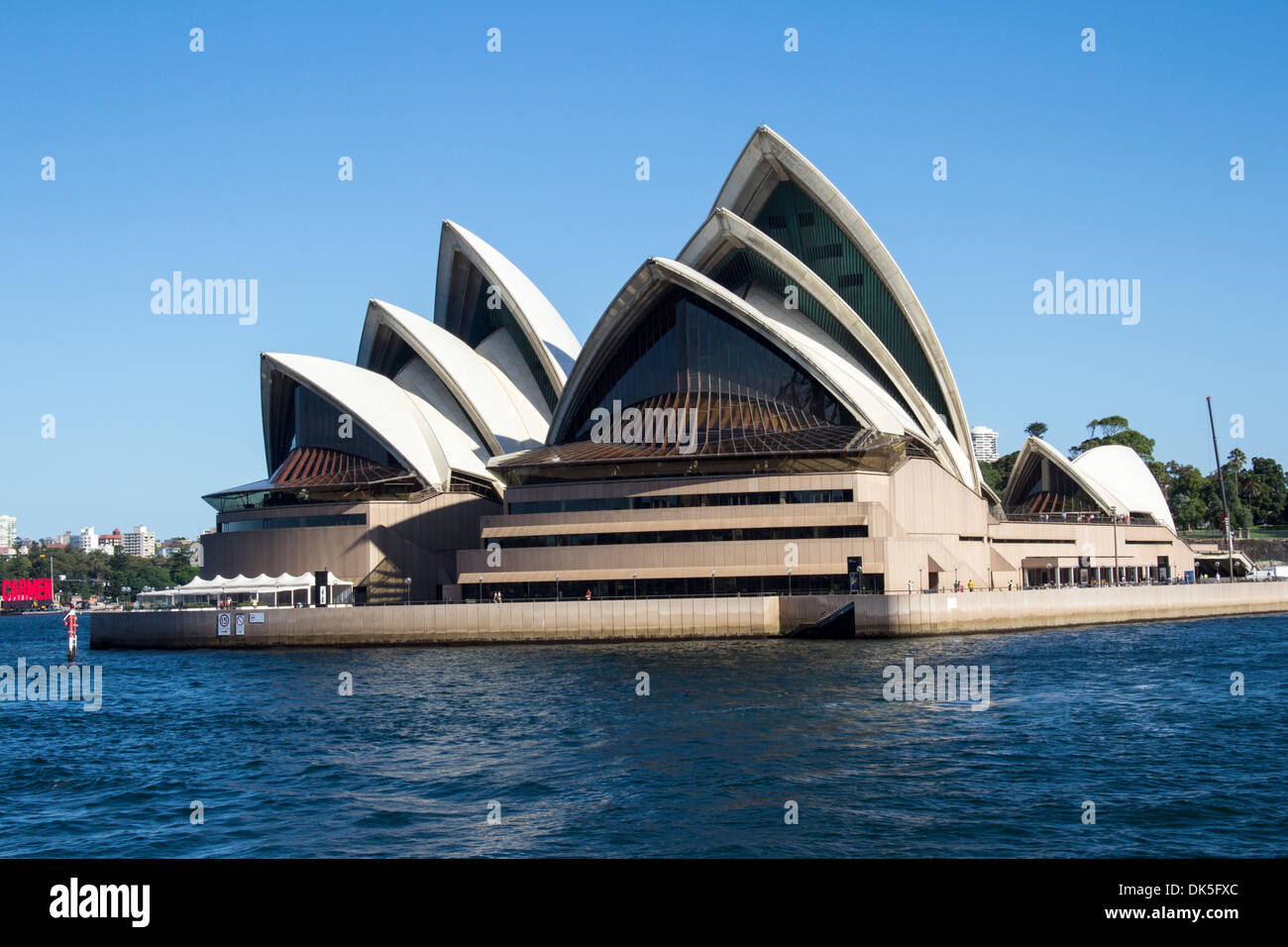 Sydney Opera House viewed from the north west, New South Wales, NSW ...
