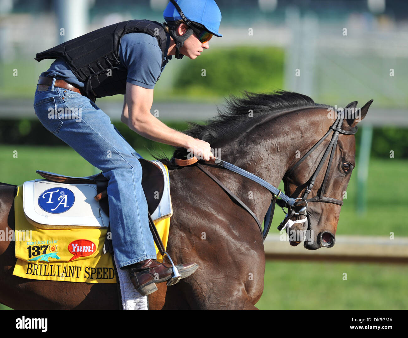 May 5, 2011 - Louisville, Kentucky, U.S. - Brilliant Speed, trained by ...