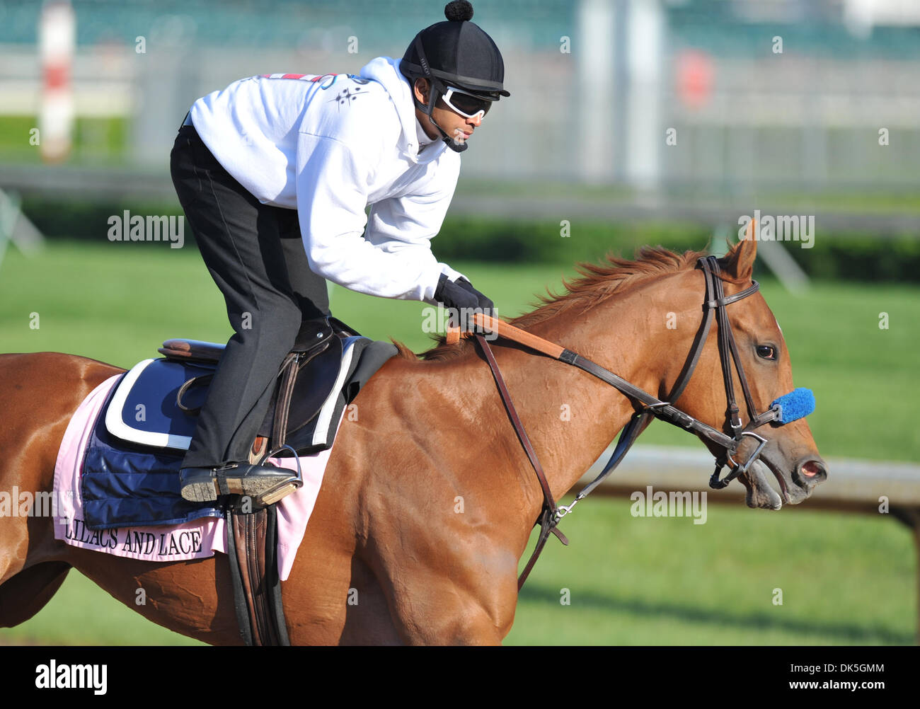 May 5, 2011 - Louisville, Kentucky, U.S. - Lilacs and Lace exercises in ...