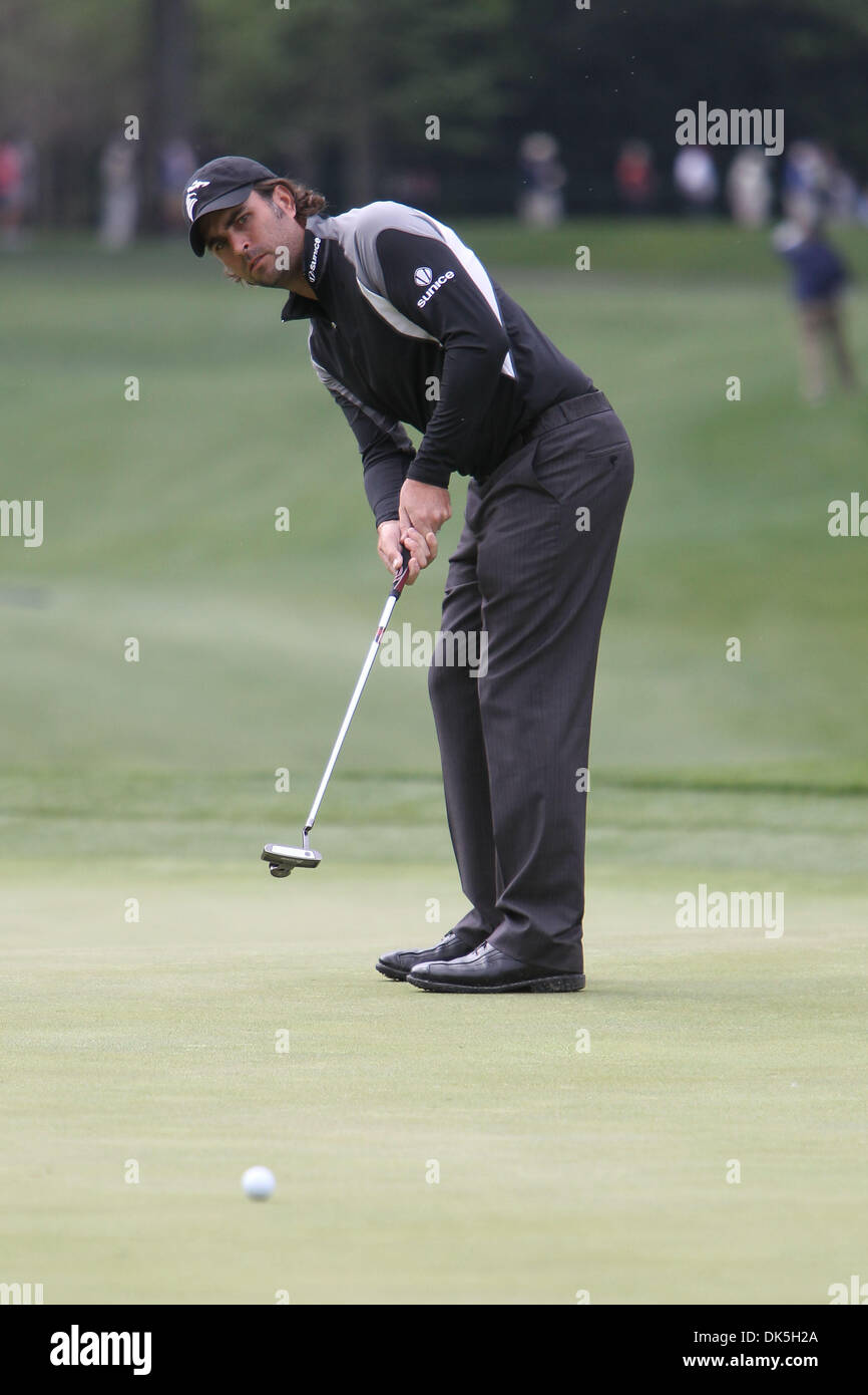 May 6, 2011 - Charlotte, North Carolina, U.S. - MATHEW GOGGIN watches ...