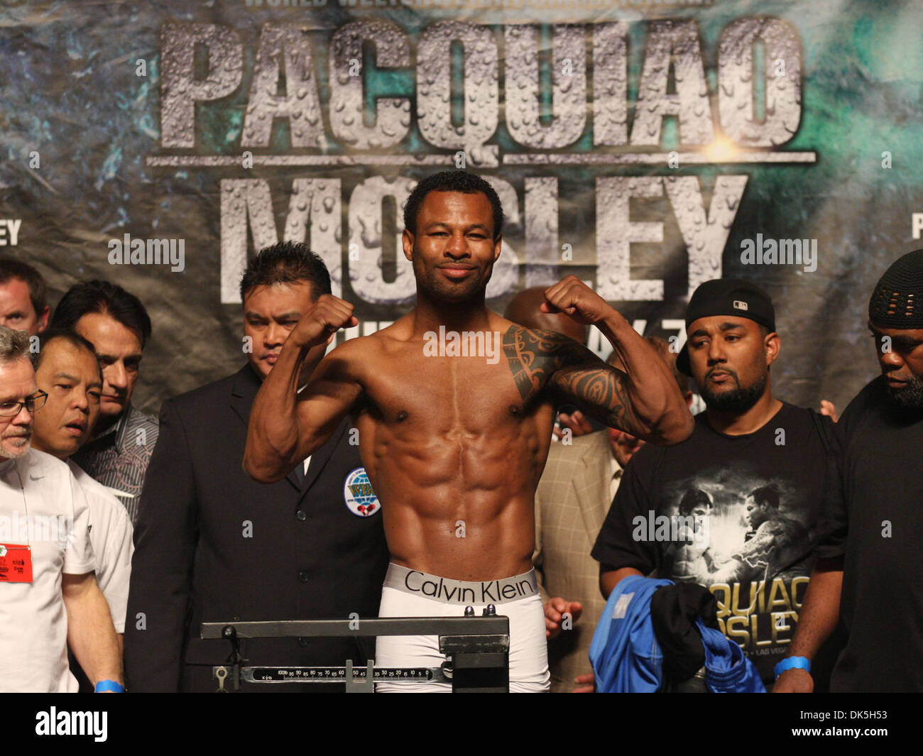 May 06, 2011 - Las Vegas, Nevada, U.S. - SHANE MOSLEY at official weigh ...