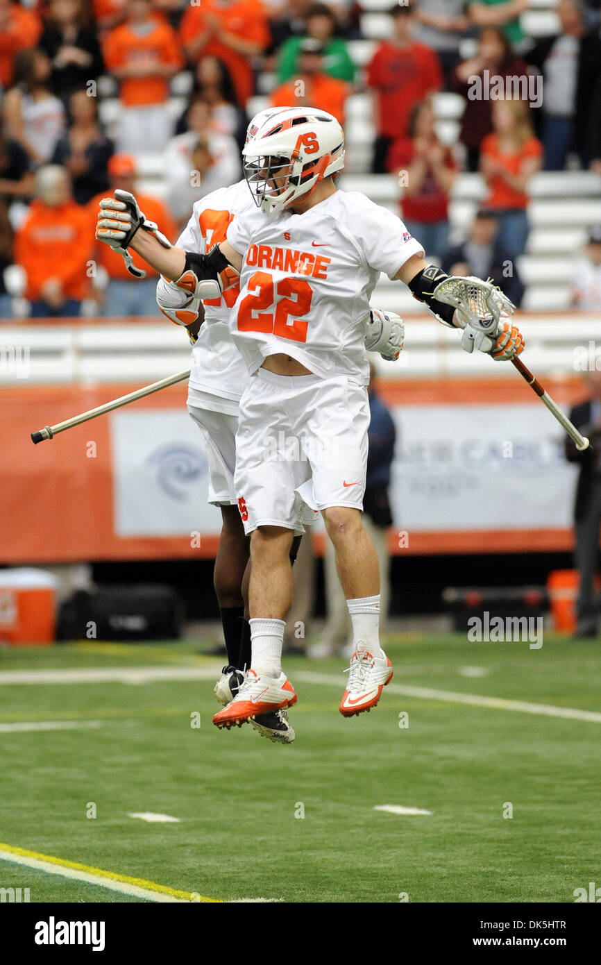 May 7, 2011 - Syracuse, New York, U.S - Syracuse Orange attackman Jojo ...