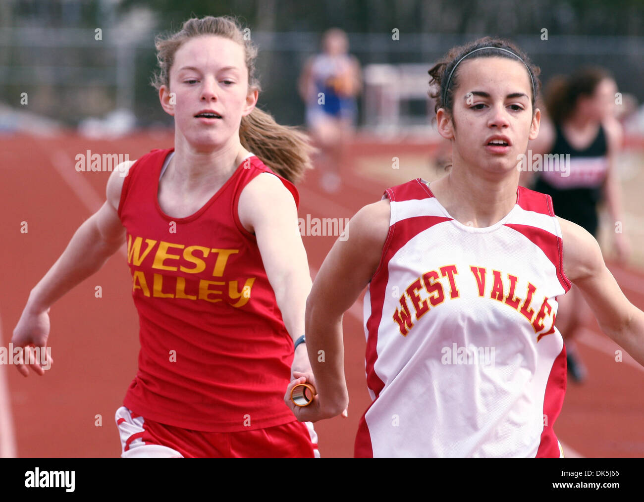High school girls track meet hi-res stock photography and images - Alamy