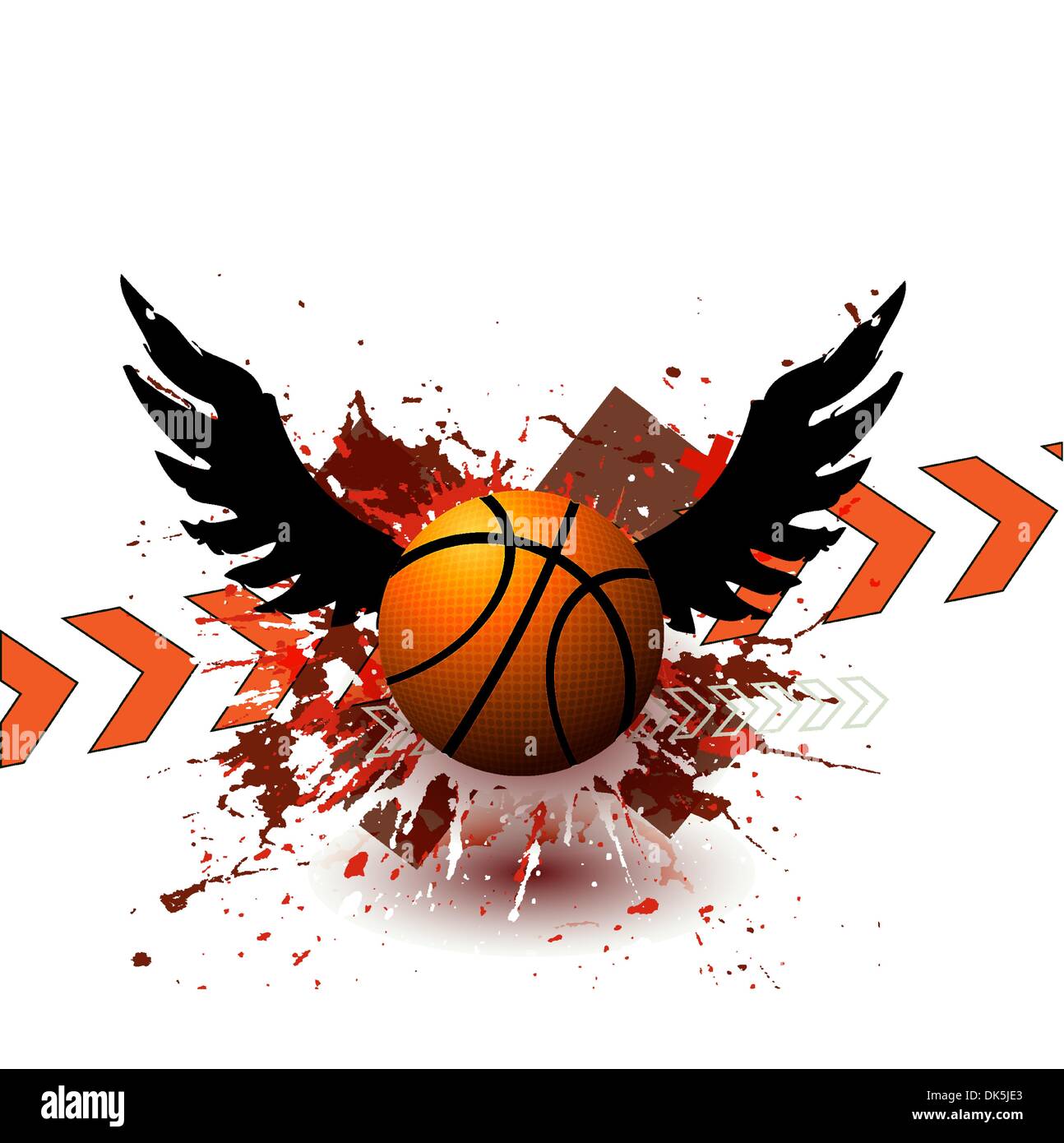 Grunge Street Ball Poster Stock Vector Image & Art - Alamy