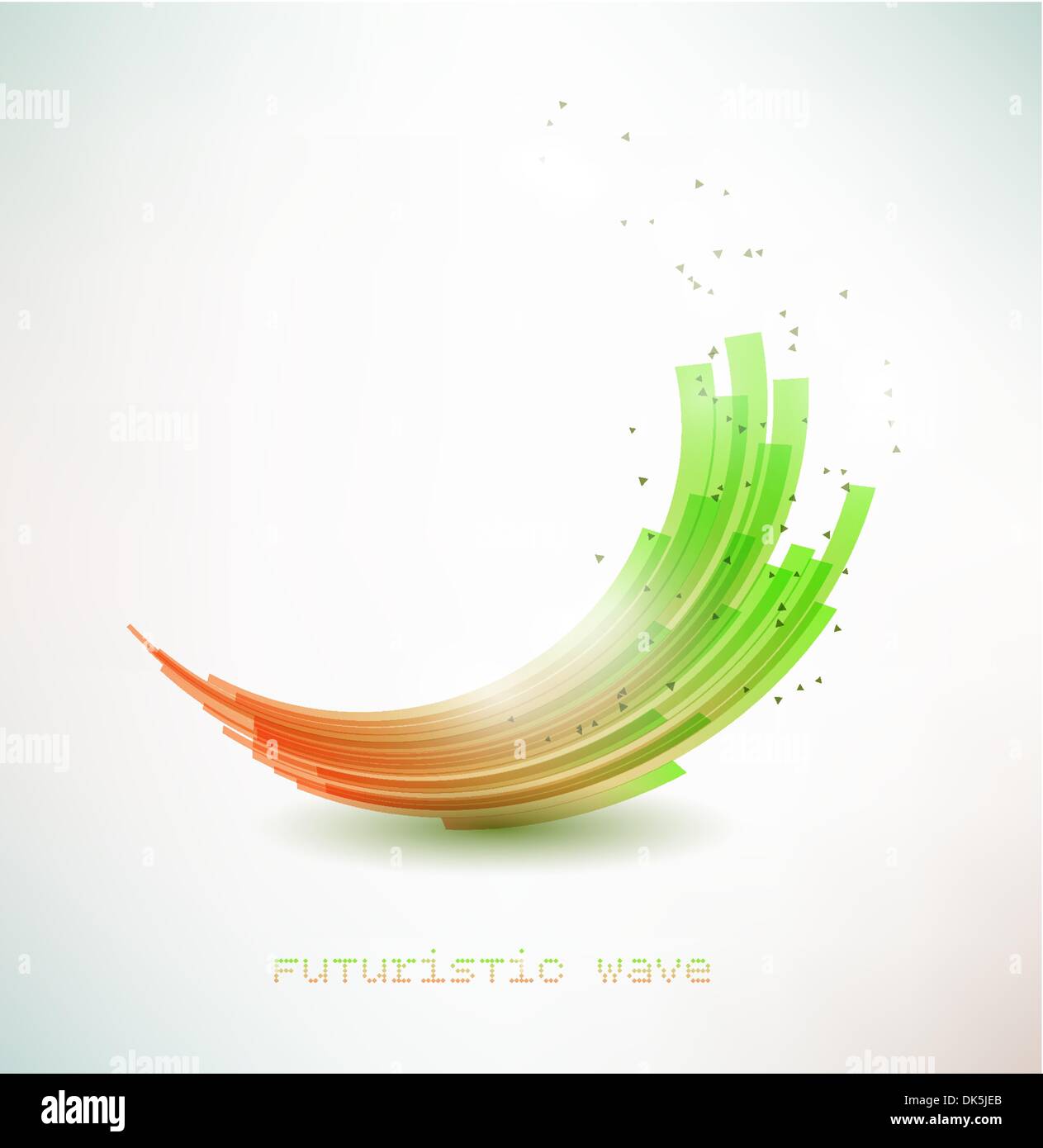 futuristic wave sign Stock Vector Image & Art - Alamy