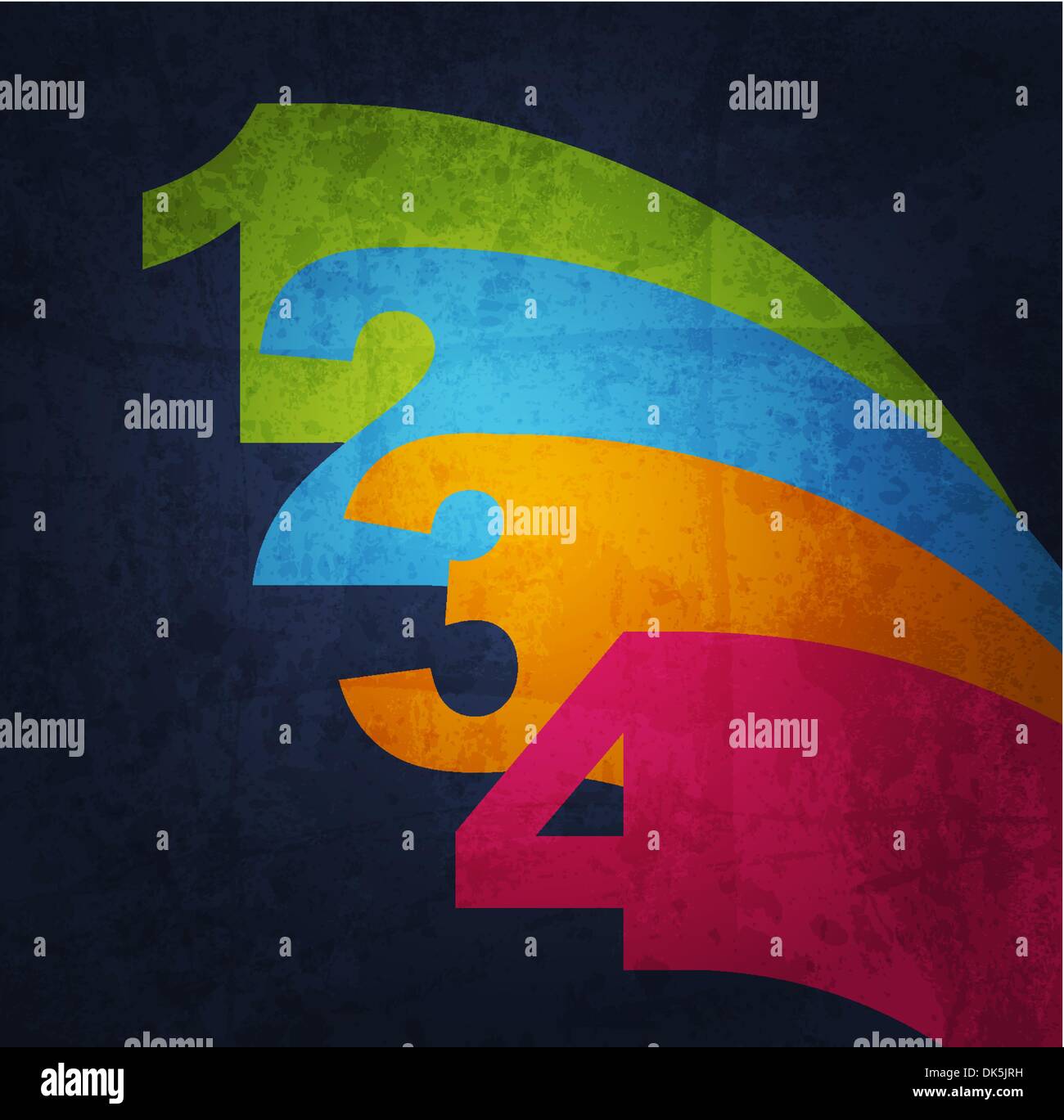 Vector Paper number background Stock Vector Image & Art - Alamy