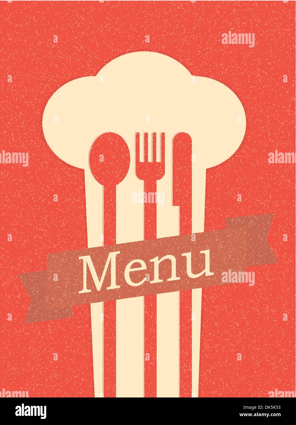 restaurant menu retro poster Stock Vector Image & Art - Alamy