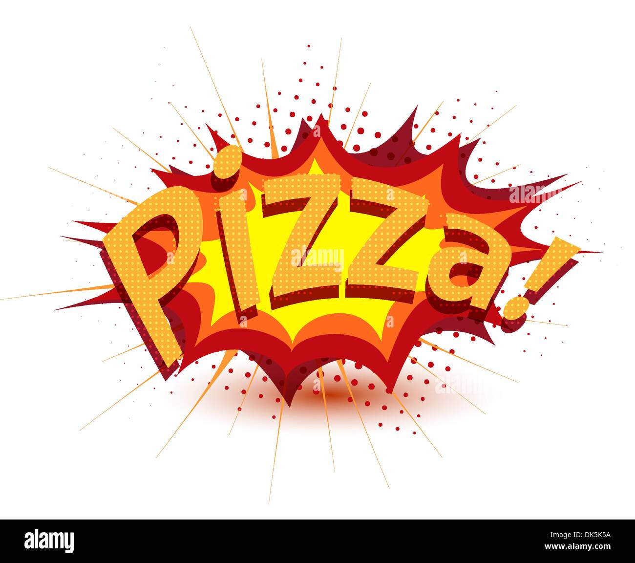 Pizza power Stock Vector Images - Alamy