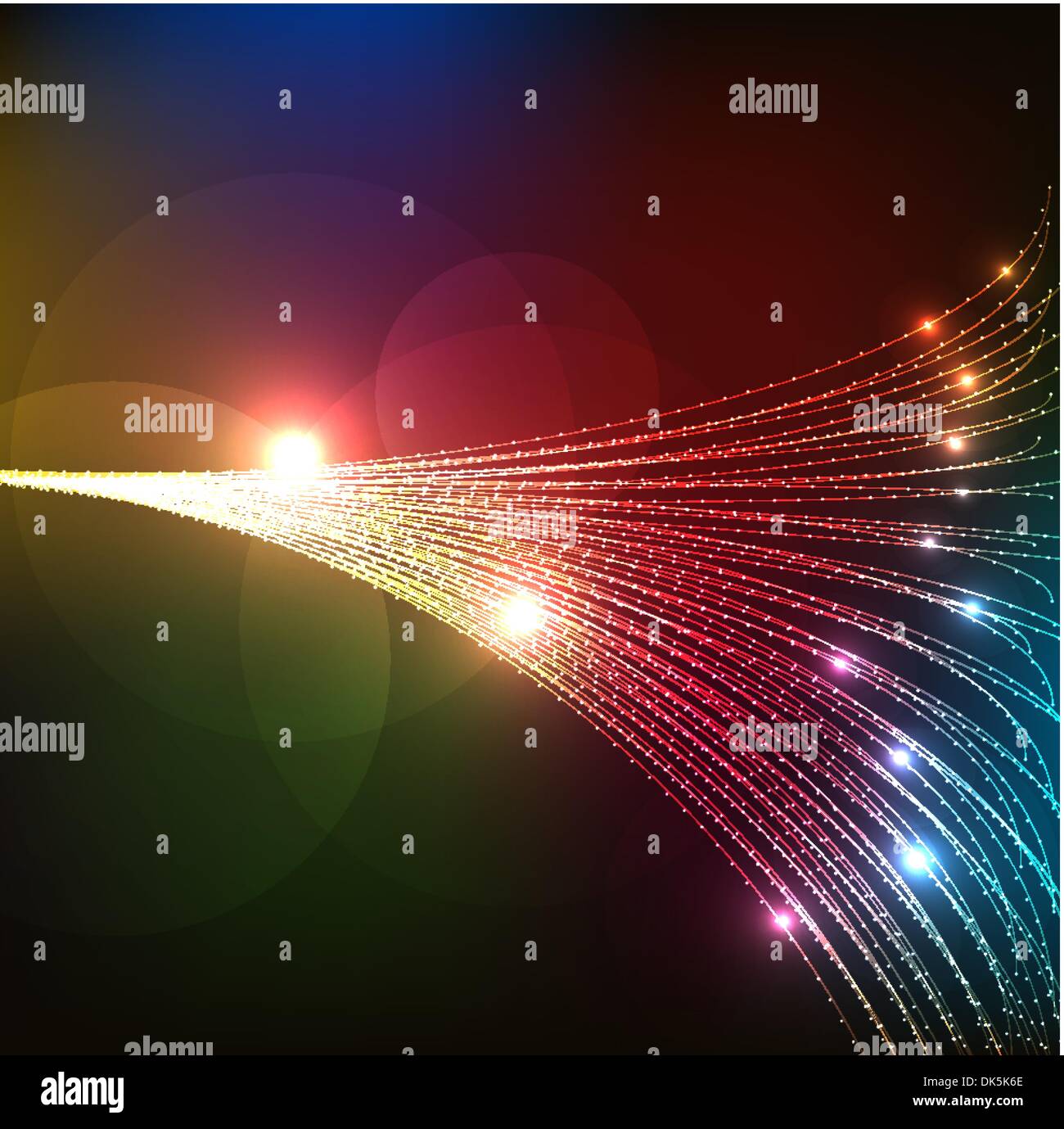 Fiber optic motion Stock Vector Images - Alamy