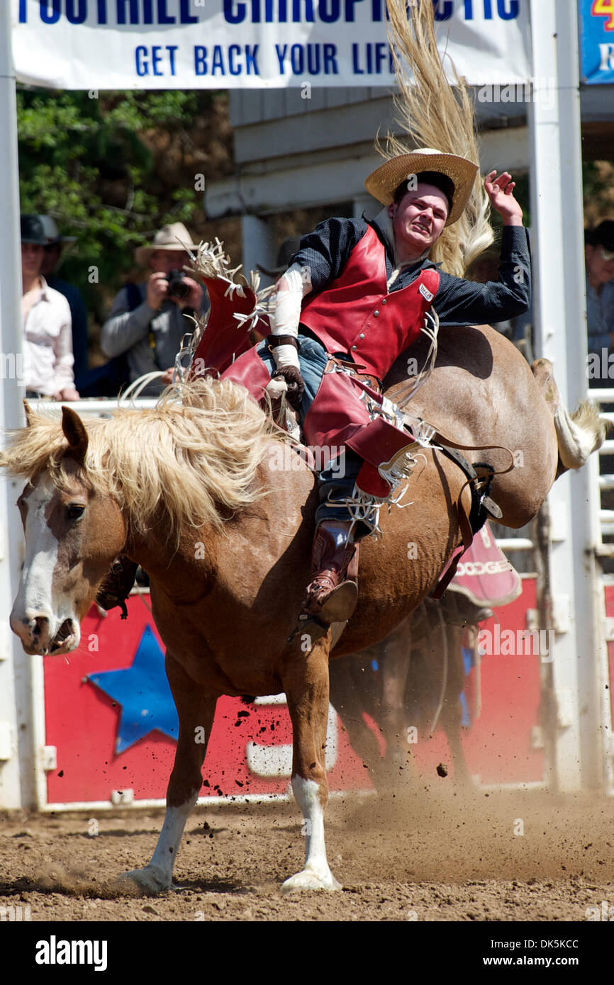 May 7, 2011 - Sonora, California, U.S - Kash Wilson of Goodling, ID ...