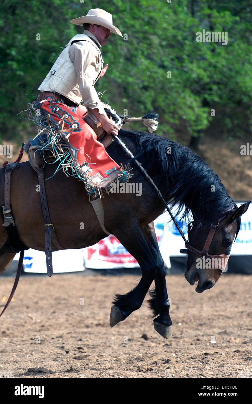 May 7, 2011 - Sonora, California, U.S - Chase Bennett of Payson, UT ...